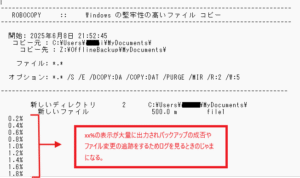 PowerShell活用でRobocopyログのxx%表示を削除する方法 | エイトのセキュリティブログ